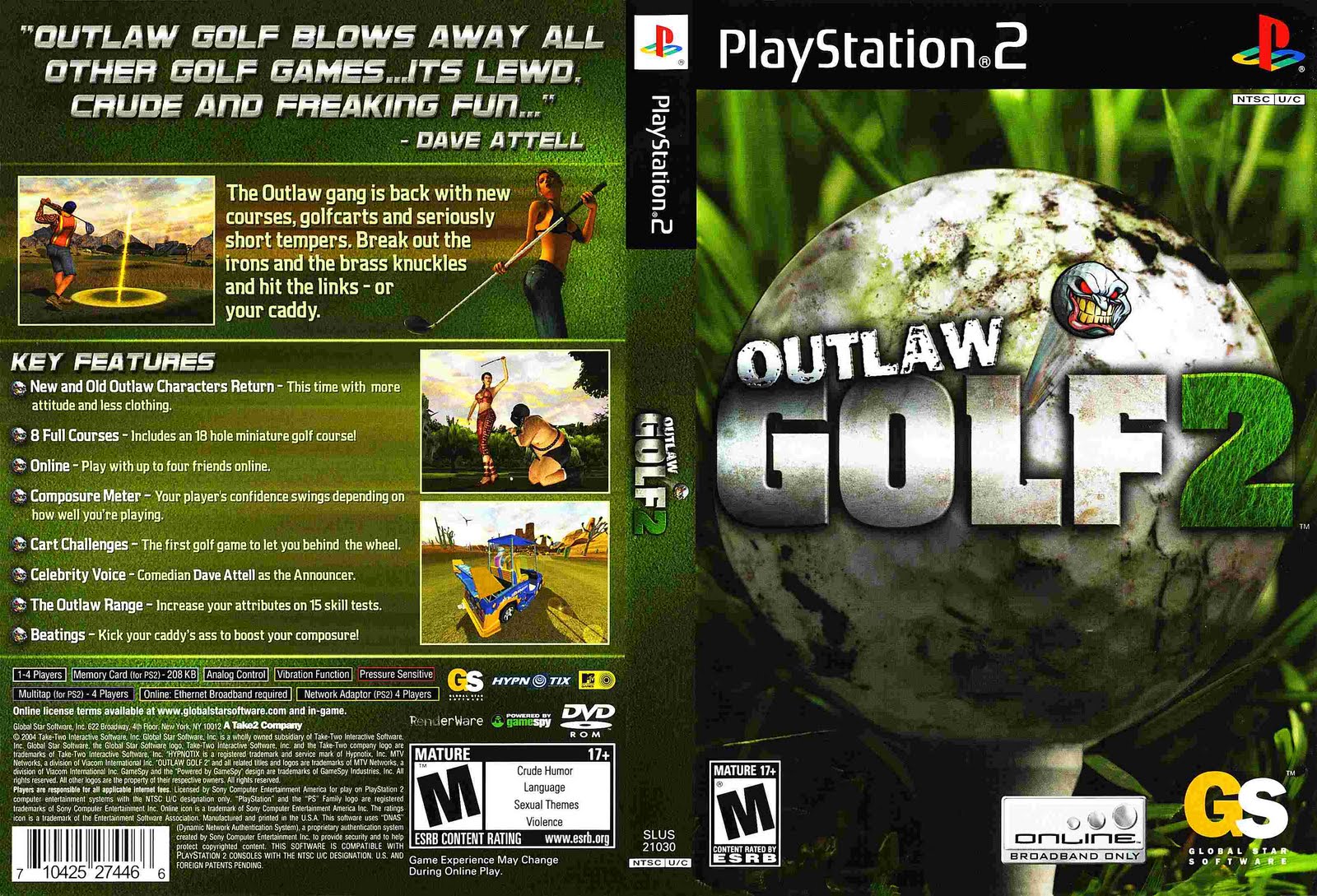 G3 Games: OUTLAW GOLF 2